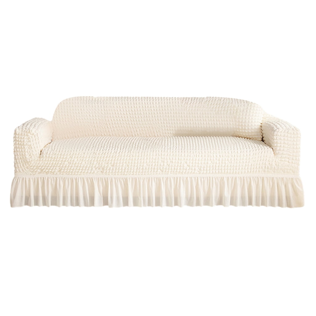 Yammee Sofa Cover for Dining Room Sofa Seersuckers Textured Sofa ...