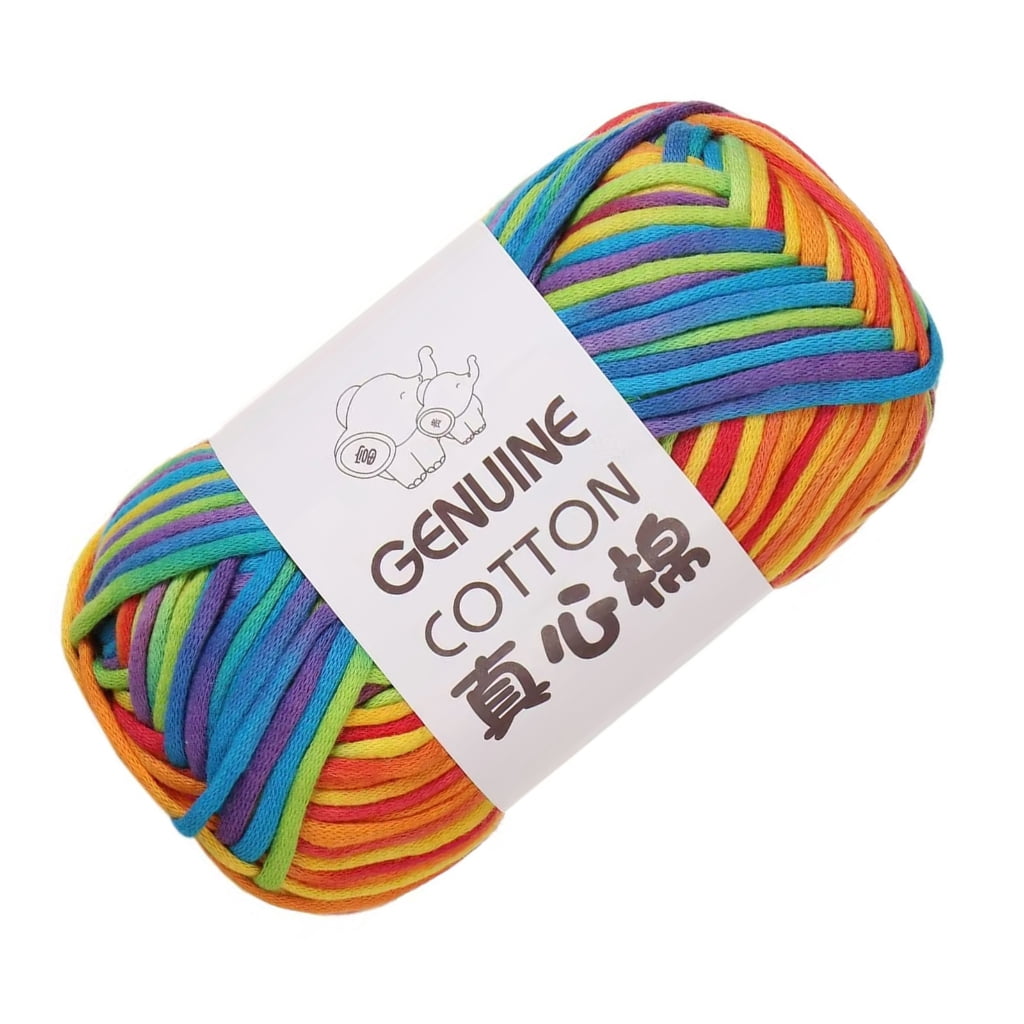 Yammee Soft Cotton Yarn Roll/48g for Crocheting and Knitting Project ...