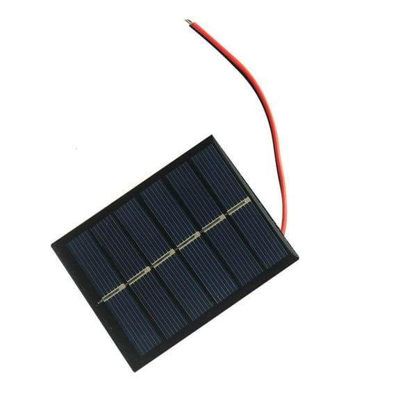 Yammee Solar Panel With Wire 3V 0.6W Small Cell Module Polysilicon ...