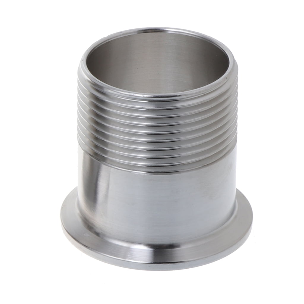 Yammee Stainless Steel Clamp Fitting Sanitary Male Threaded Ferrule ...