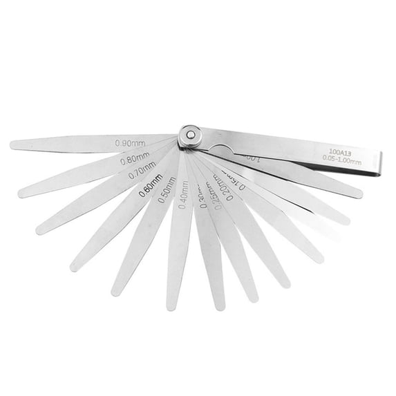 Yammee Stainless Steel Feelers Gauges Standard Offset Valves Thickness ...