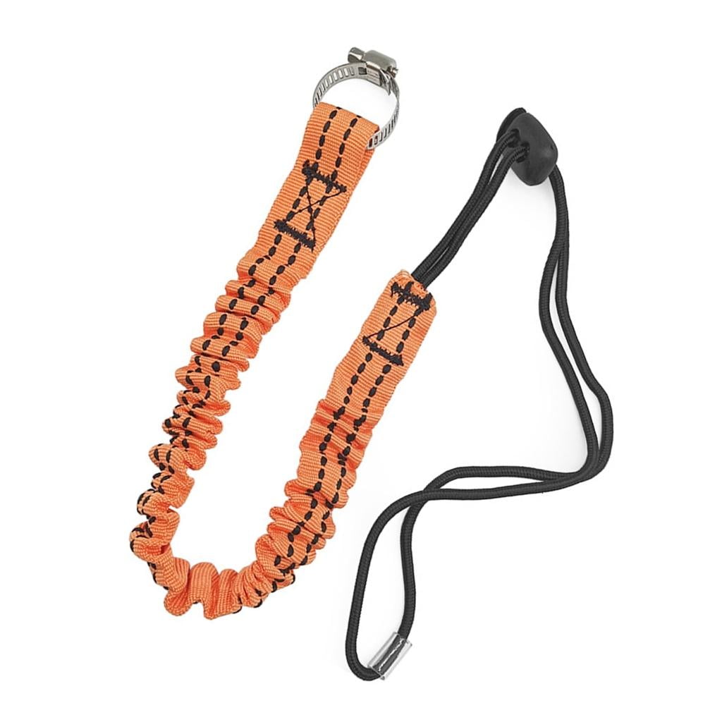 Yammee Thicken Bungee Tethers Tool Lanyard With Fixed Hose Clamps Anti ...