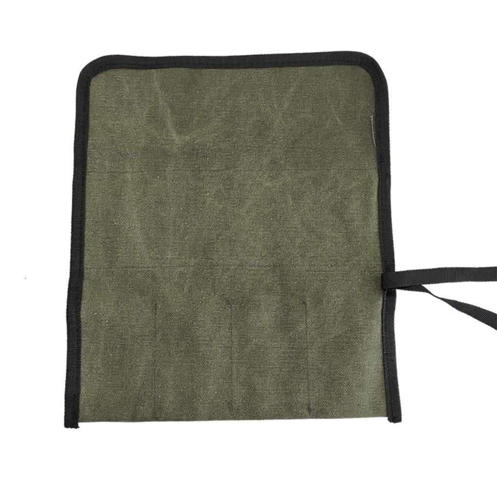 Yammee Tool Roll Up Pouch, Tool Roll,Canvas Multipurpose Wrench Roll Up ...