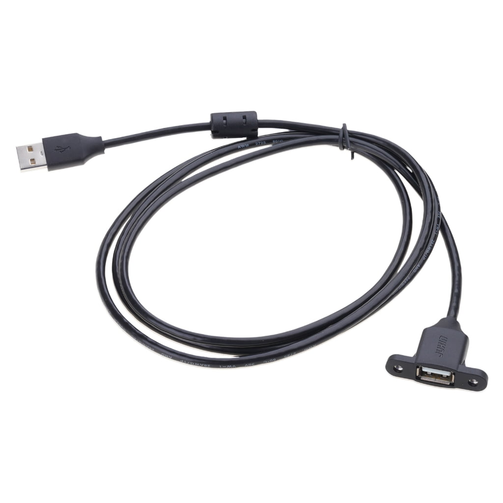 Yammee Travel USB Male to Female Cable with Fixing Ear, Quick Charging ...