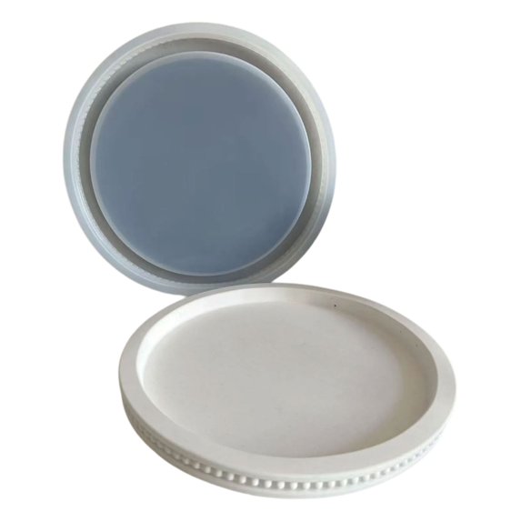 Yammee Tray Molds Silicone Mould Handmade Storage Plate Molds Tray ...