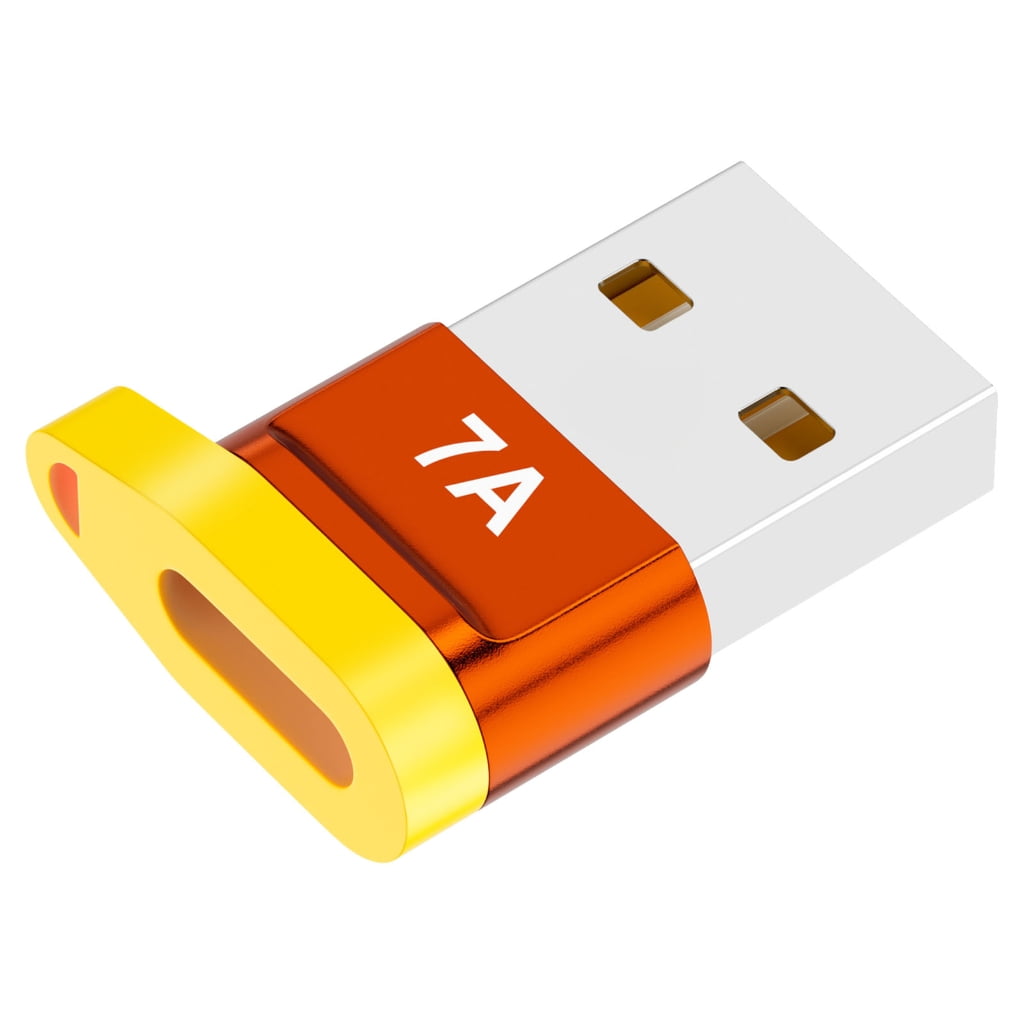 Yammee Type C Female to USB Male Fast Charge Adapters for Phones and ...