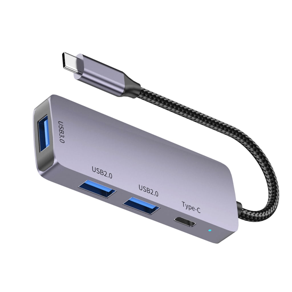 Yammee Type C Hub Adapter 4 in 1 USB Hub with USB 3.0/2.0 USB C 10G and ...
