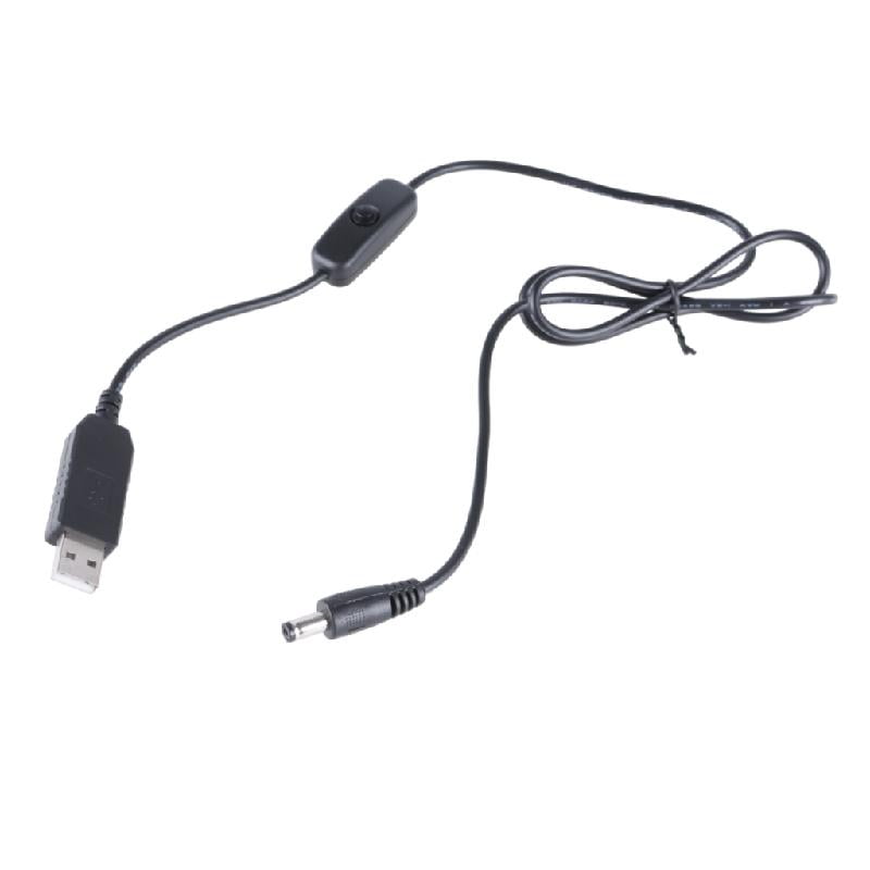 Yammee USB 5V to DC12V 5.5mmx2.1mm Power Boosting Line Step Up Module ...