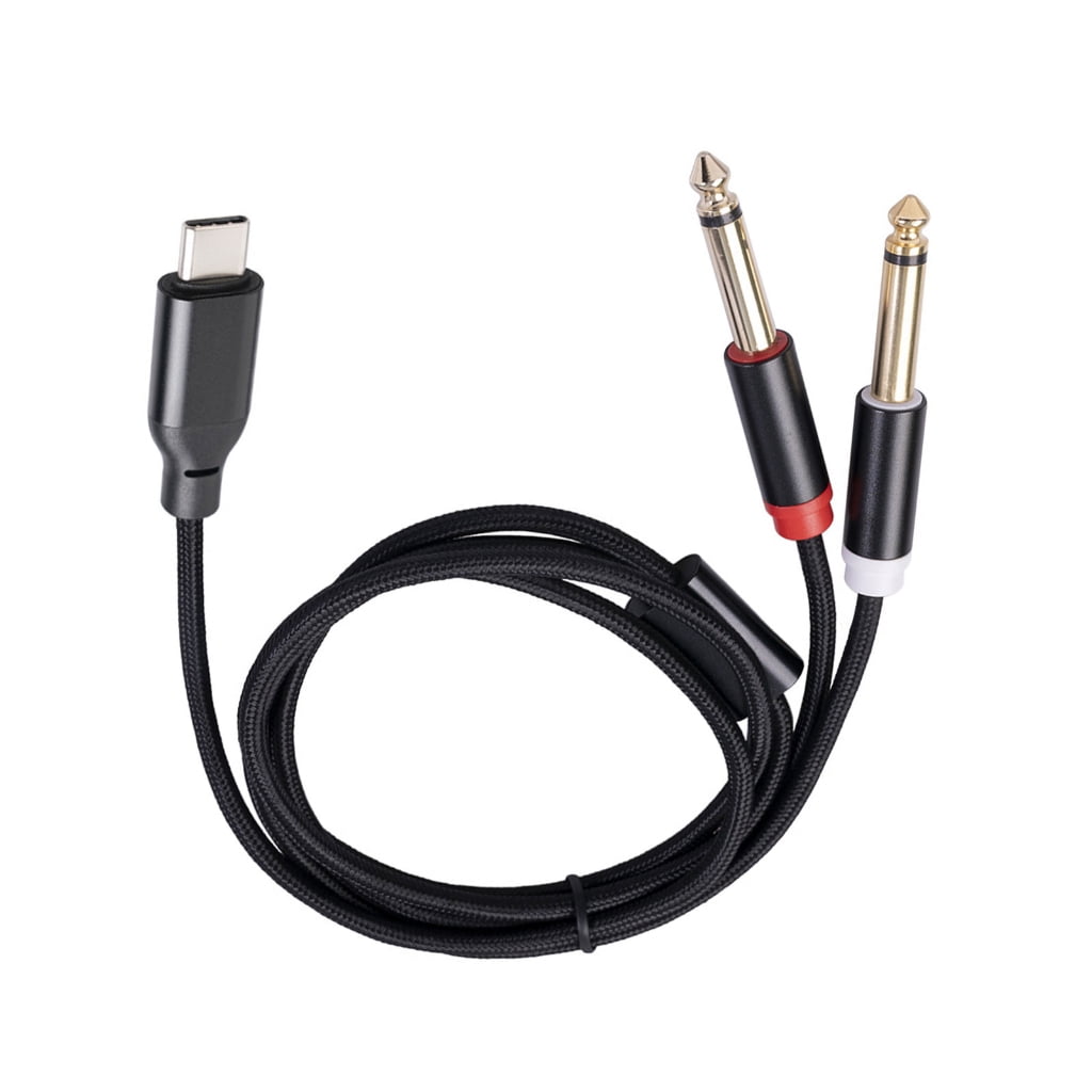 Yammee USB C to 6.35mm 1/4inch TRS Cable for Mixers Superiors Sound ...