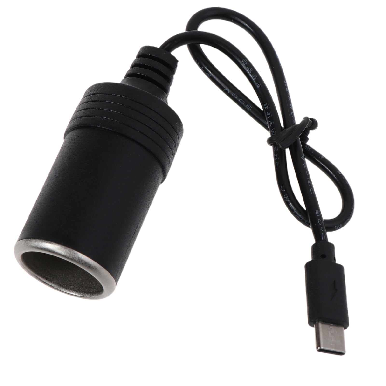 Yammee USB C to Car Cigarette lighter Cable Converter up to 12V 3A 36W ...