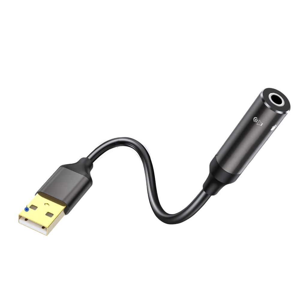 Yammee USB External Sound Card Converter USB To 3.5mm Adapter For ...