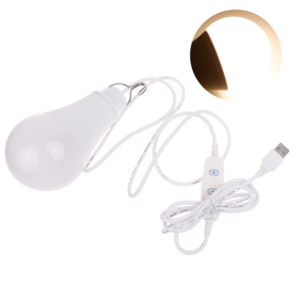 Yammee USB Light Bulb Portable LED Lamp for Garage Warehouse Car Truck ...