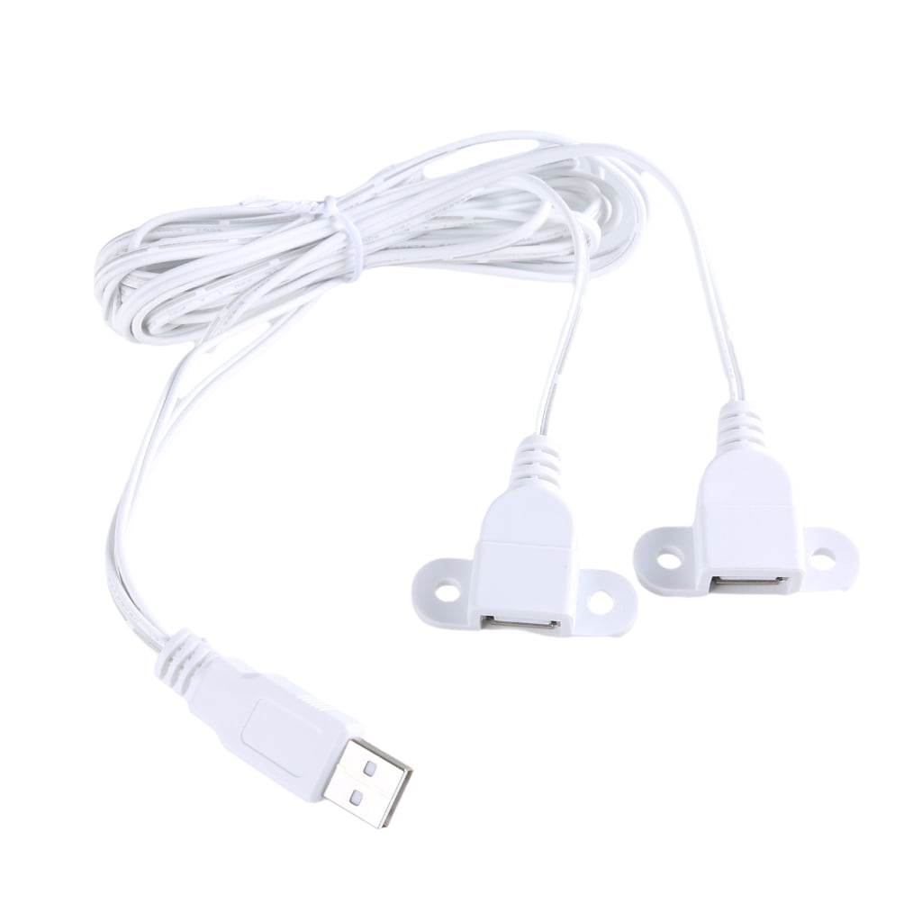 Yammee USB Splitter Charging Cable Double Output Female To Male Port ...