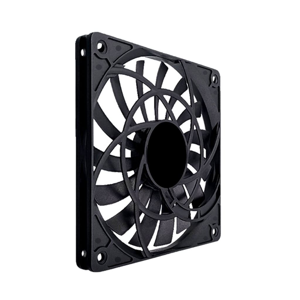 Yammee Ultra Slim 120mm 12V 0.20A PC Case Fan Quiet PWM Cooling for ...