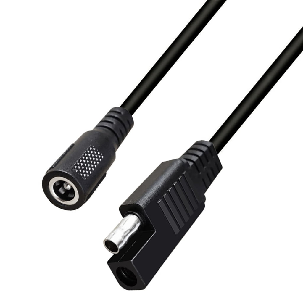 Yammee Universal Adapter Cable for SAE to 5.5x2.1mm Female Power ...