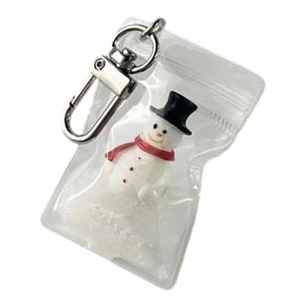 Yammee User Friendly Snowman Keychain with Cute Packing Design Plastic ...