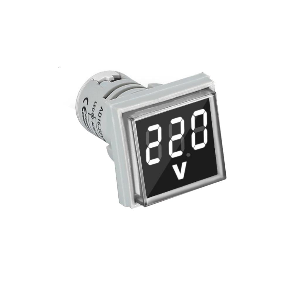 Yammee Voltages Meters with Bright LED Screen High Precisions Voltmeter ...