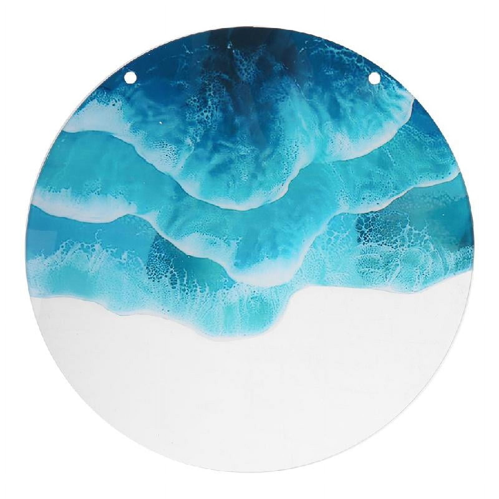 Yammee Wall Hanging Ornament Round Frame for Home Apartment Bedroom ...