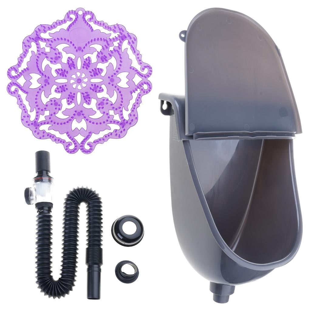 Yammee Wall Mounted Waterless Urinal Space Saving Wall Hung Urinal ...