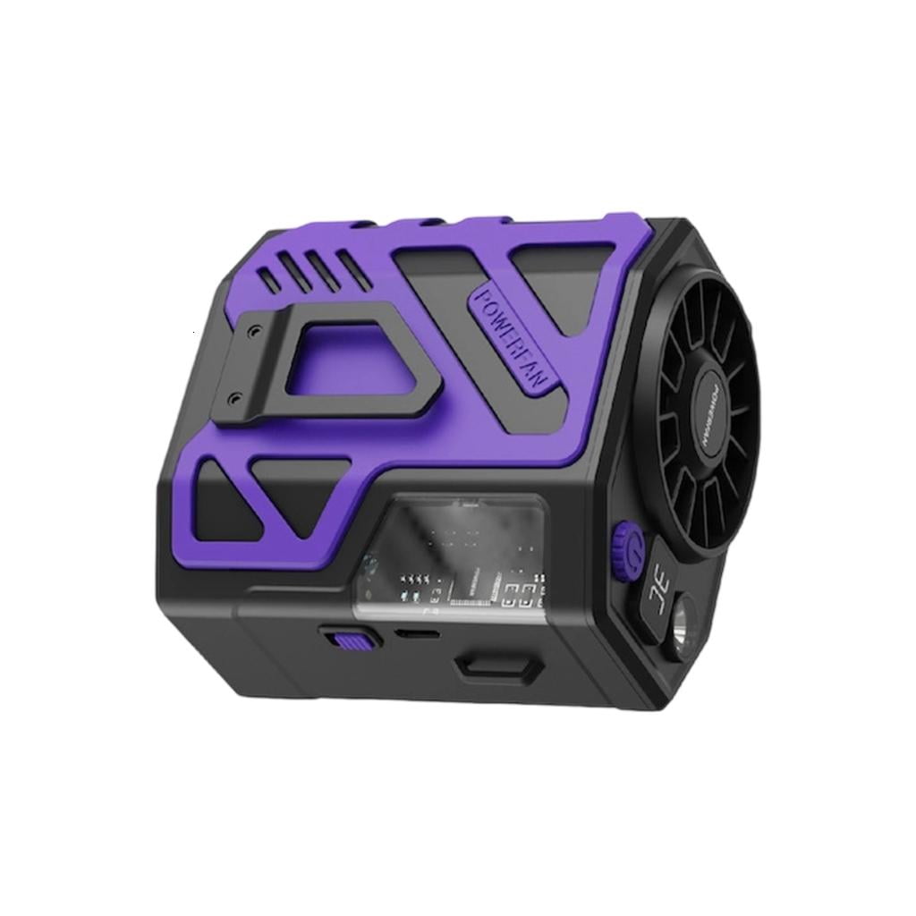 Yammee Wearable Waist Fan 6000mAh Clip Fan Rechargable Cooling Fan ABS ...