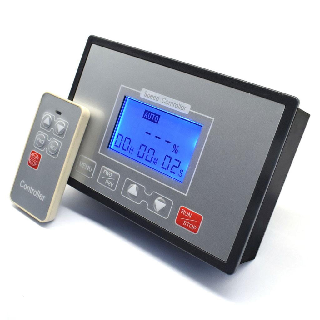 Yammee Wireless Remote Control DC Motor Speed Regulator DC10-55V 60A ...