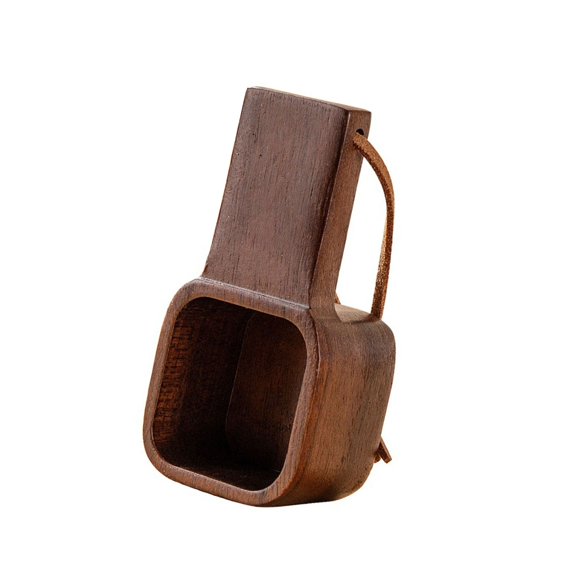 Yammee Wood Coffee Spoon Tablespoon Kitchen Square Measuring Spoons ...