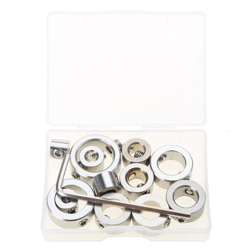 Yammee Woodworking Drill Stop Collar Drilling Bit Depth Stopper Ring ...