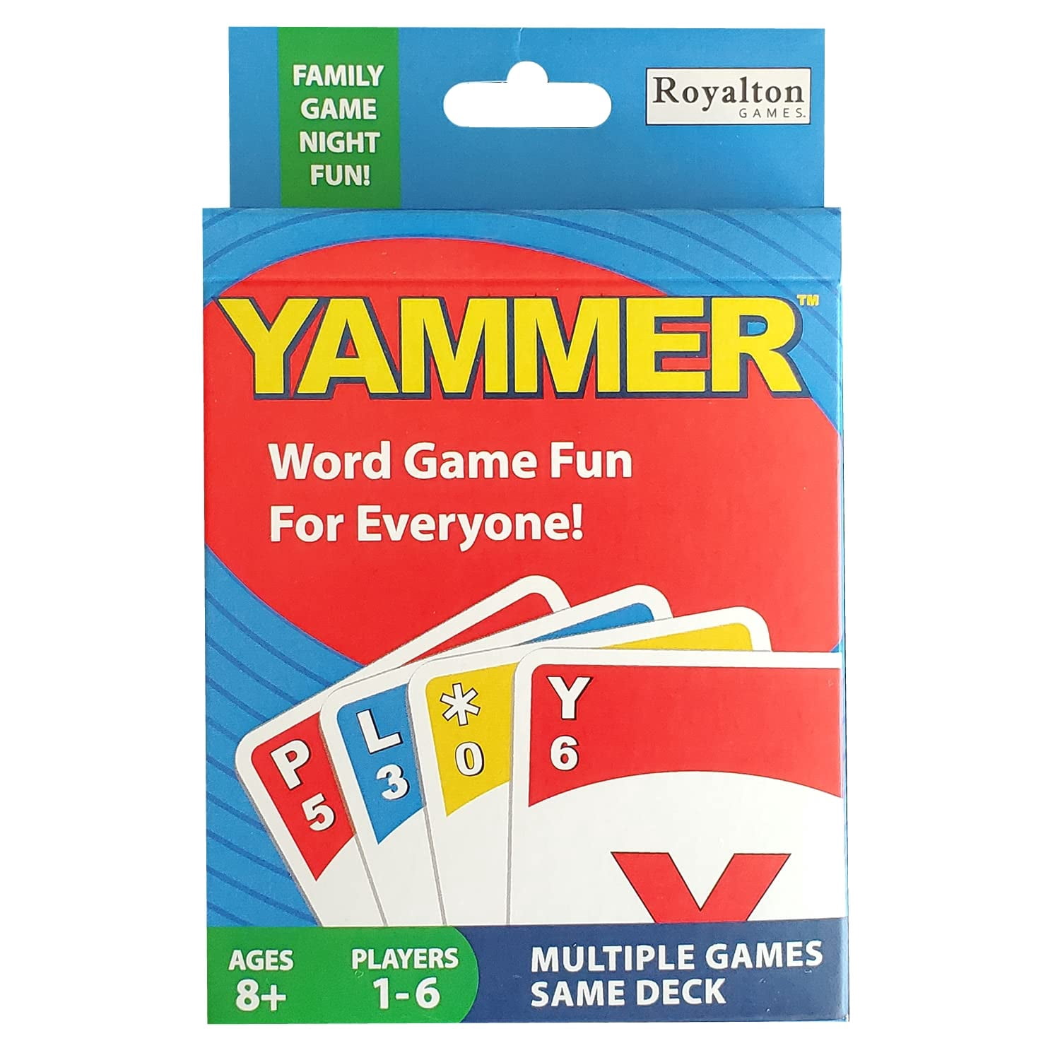 Yammer Word Card Game, SSF20 Fun Family Word Game for Adults, Kids ...