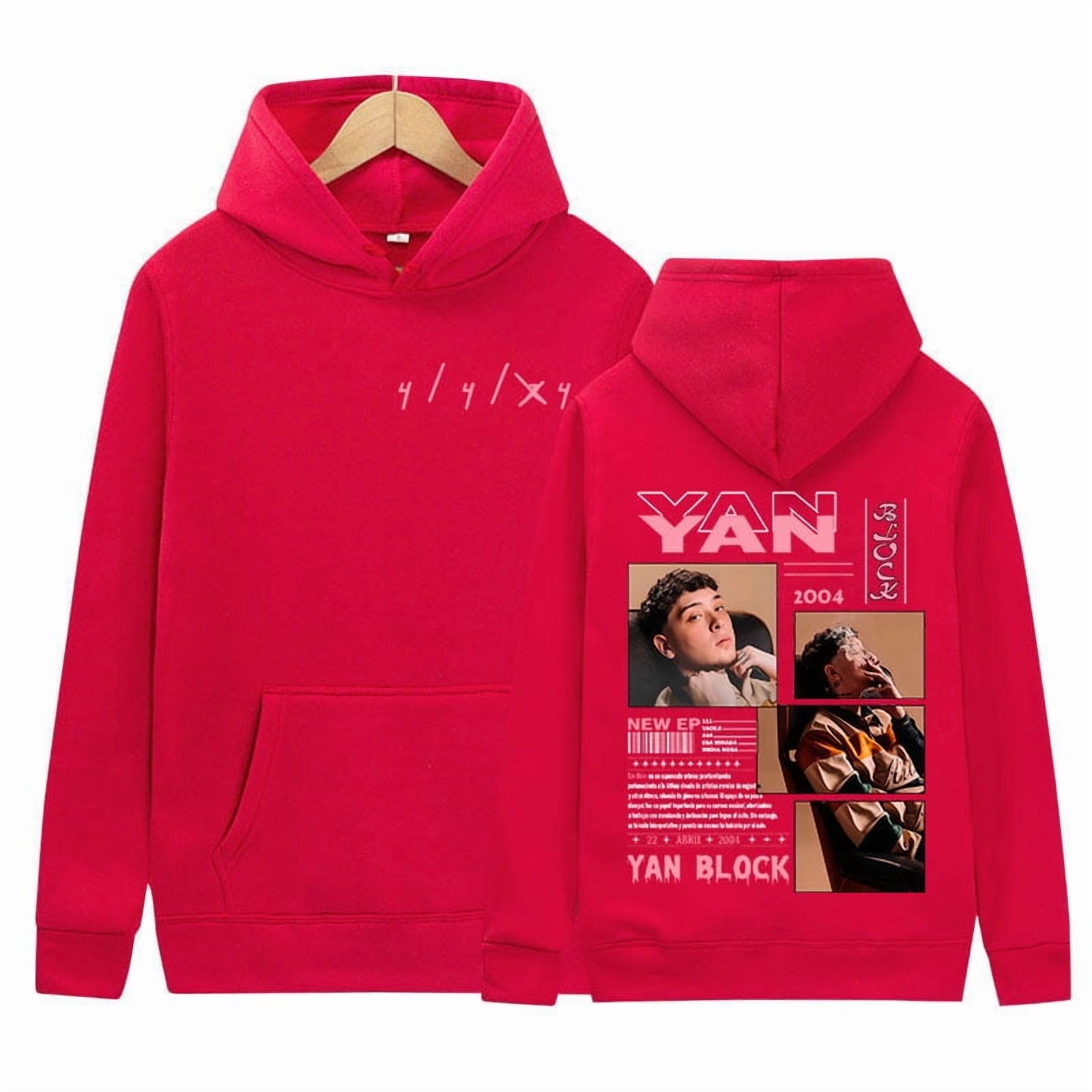 Yan Block Tour 2025 Album Merch Unisex Oversized Soft Harajuku Style ...