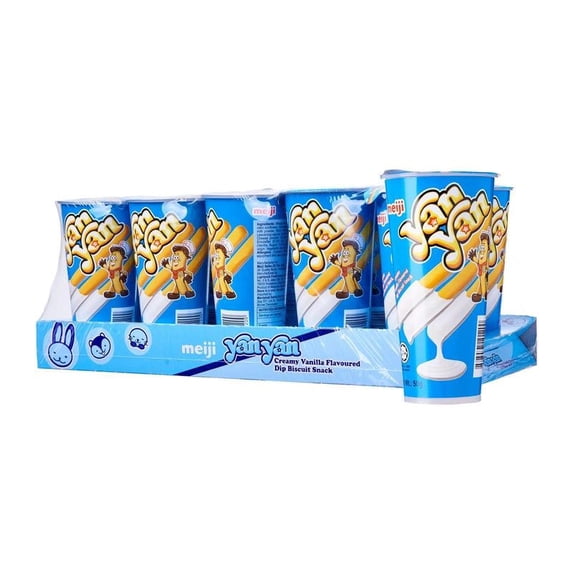Yan Yan Vanilla Snack 10x57g - Walmart.com