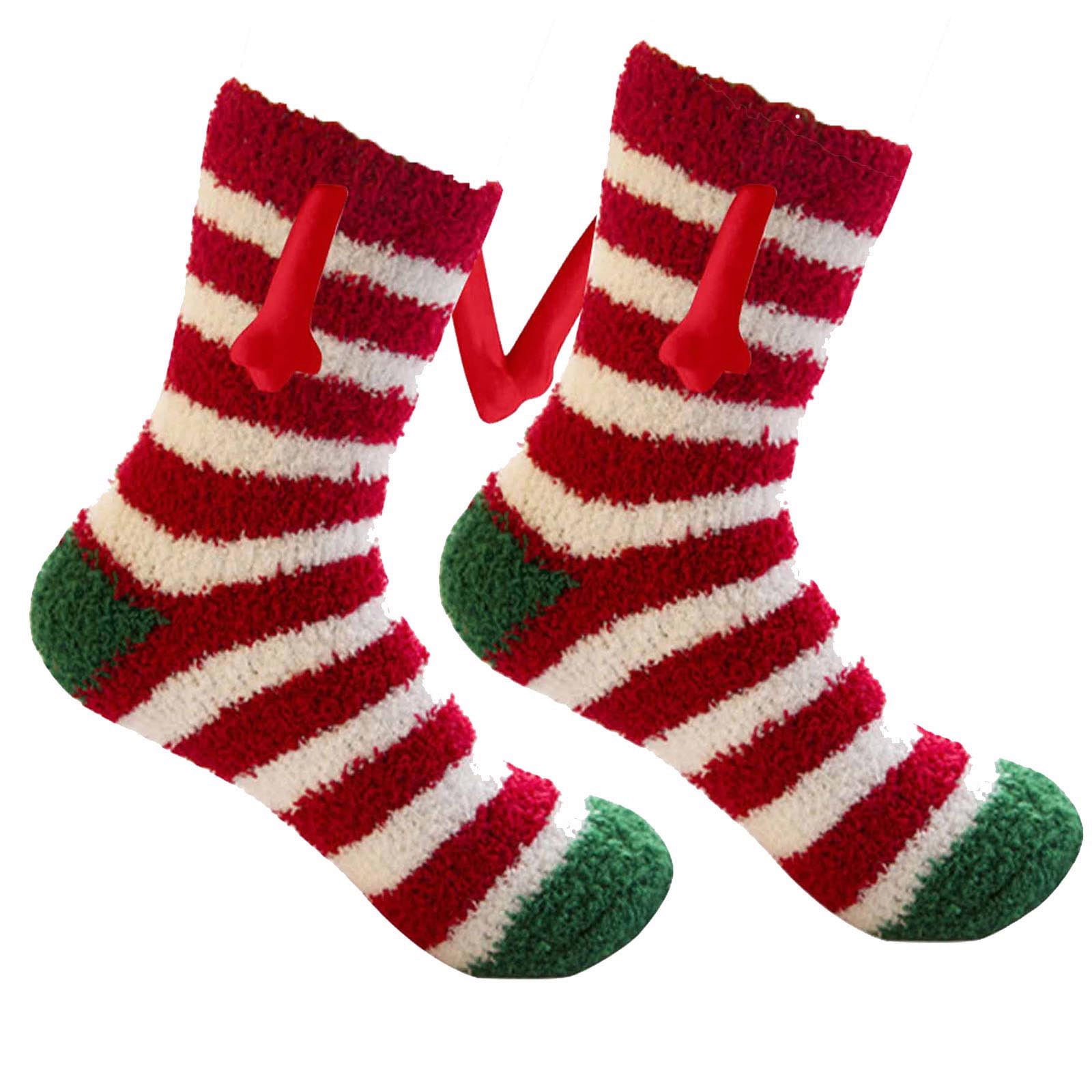 YanHoo Fuzzy Socks Christmas Mens Funny Socks Christmas Socks for Men ...