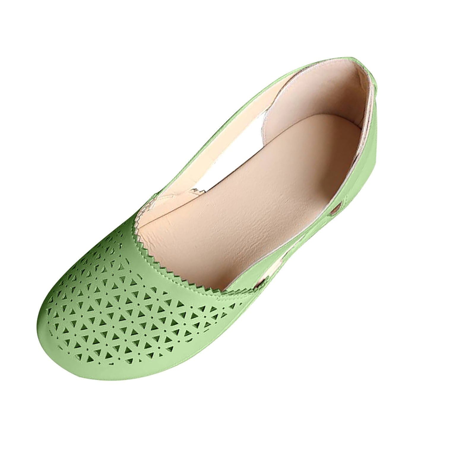 YanHoo Round Toe Flats for Women Dressy Comfortable, Casual Flat Shoes ...