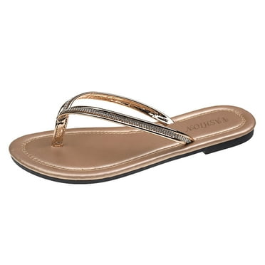 Starbay Women's Sleek Fashion Sandal Flats Thong Flip Flops - Walmart.com