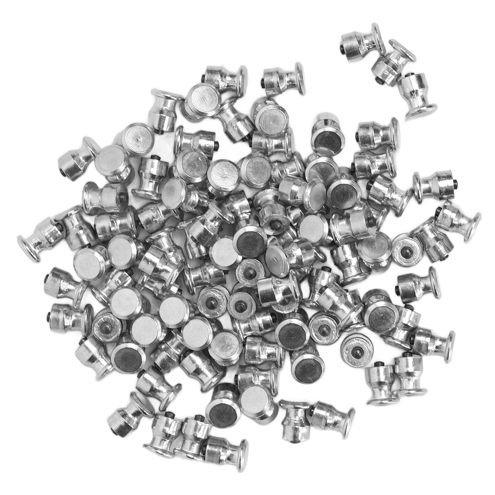 YanMaoYi 100Pcs Silver Car Tire Studs Anti Slip Stable Wear Proof ATV ...
