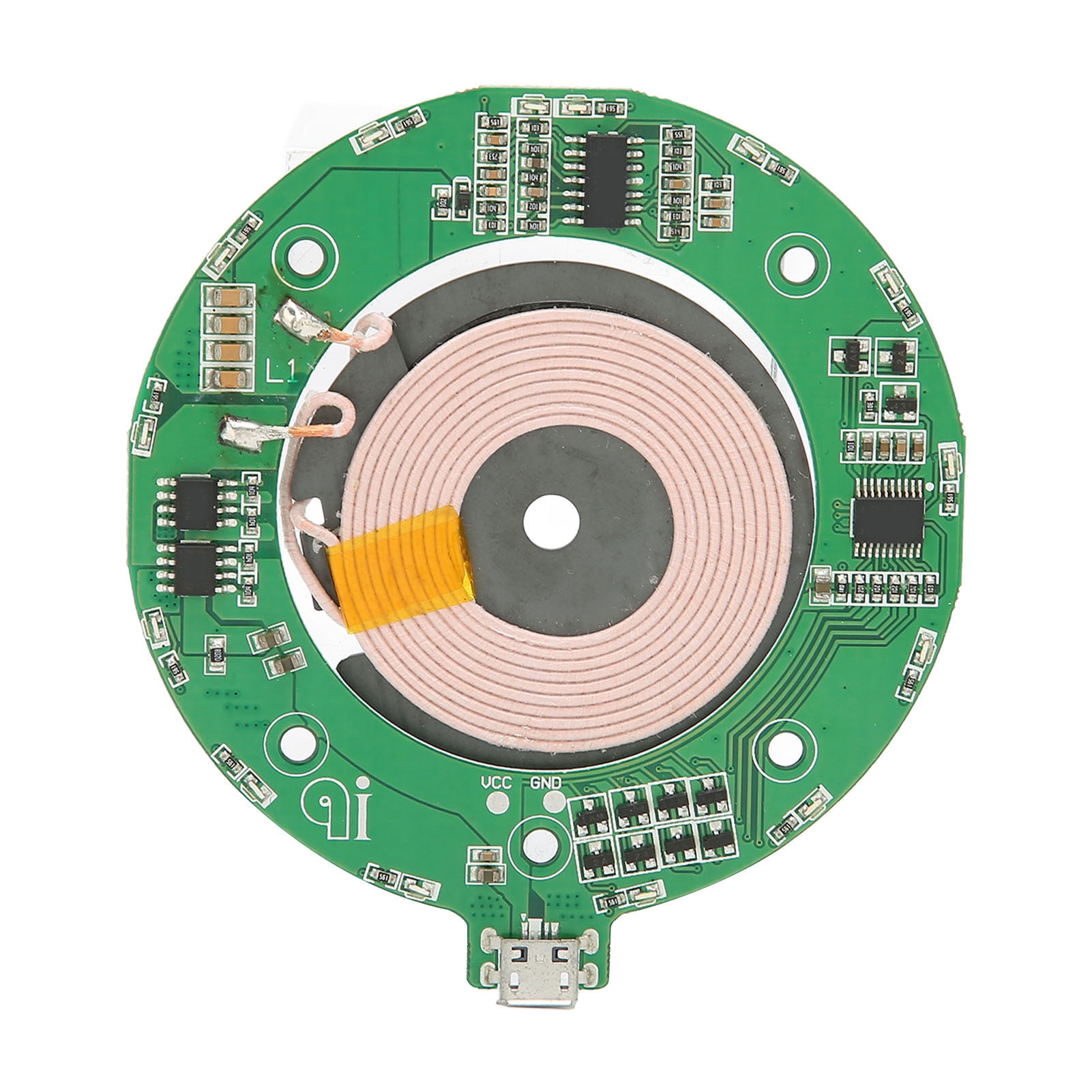 YanMaoYi Micro USB Wireless Charger Transmitter 5W PCBA Circuit Board ...