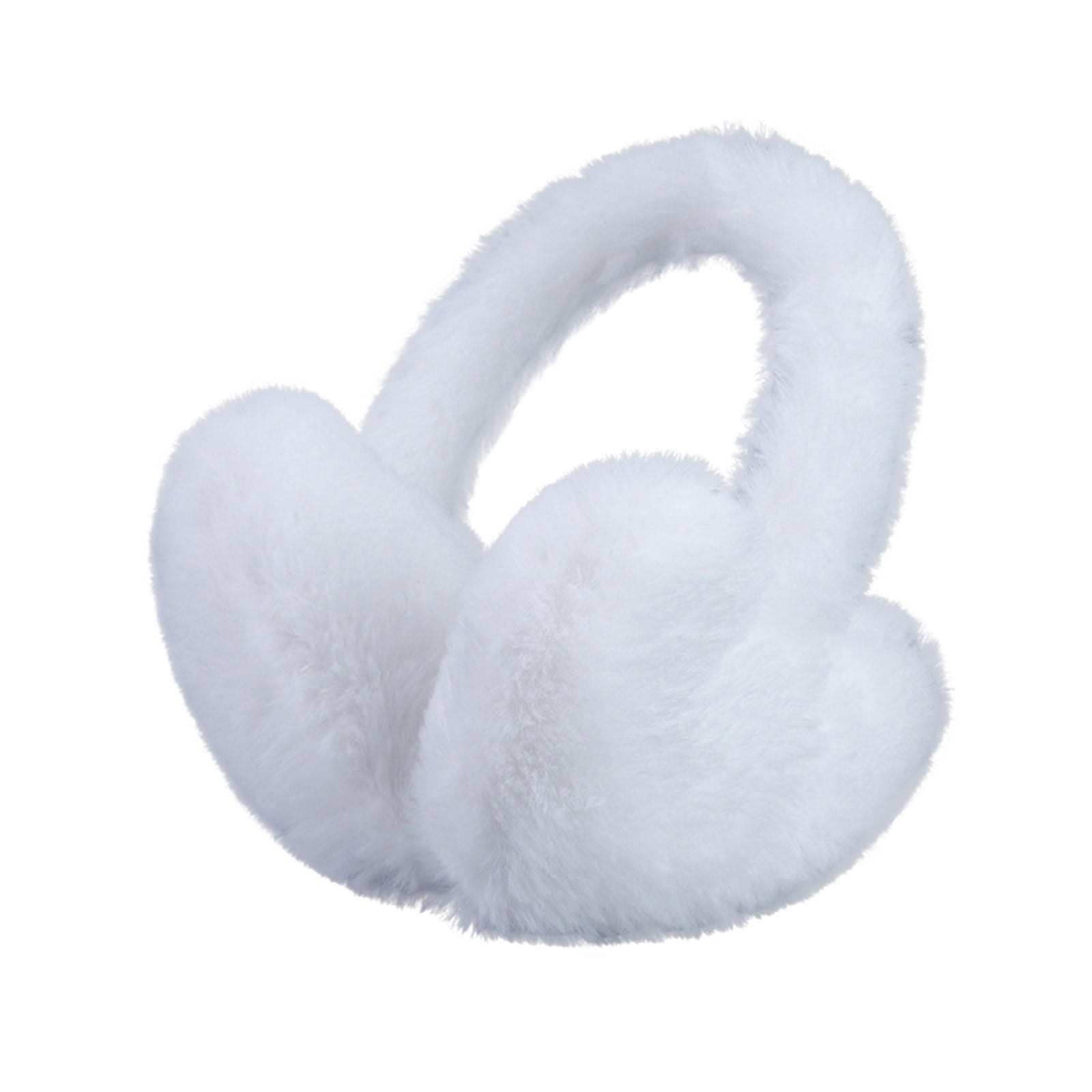 YanQiao Ear Muffs for Winter Women Heart Shape Warm Earmuffs Foldable ...