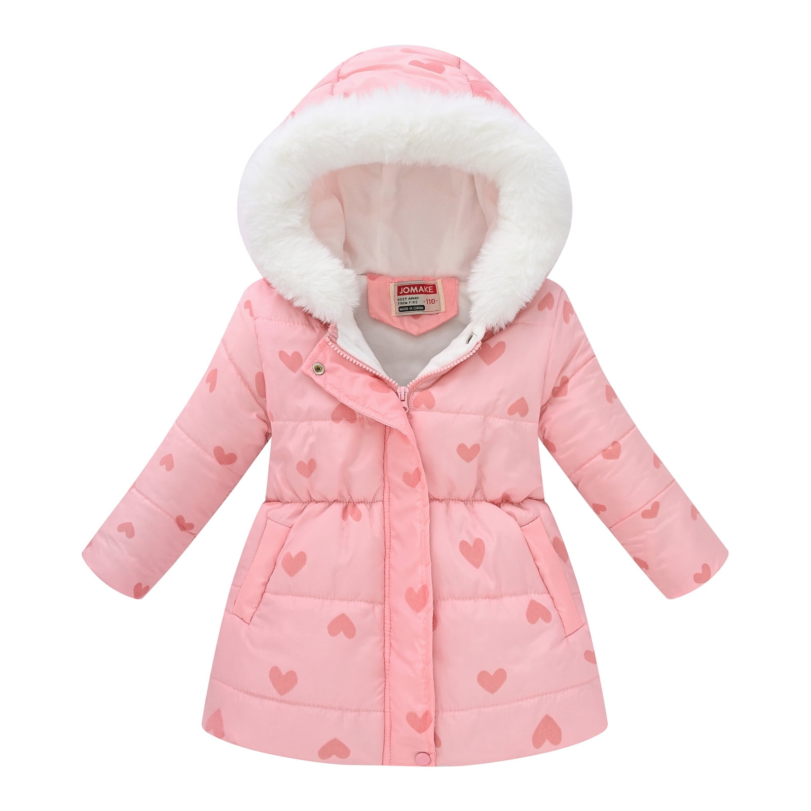 Lovskoo Girls And Boys Winter Coats Heavyweight Hooded Jacket Kid Snow ...