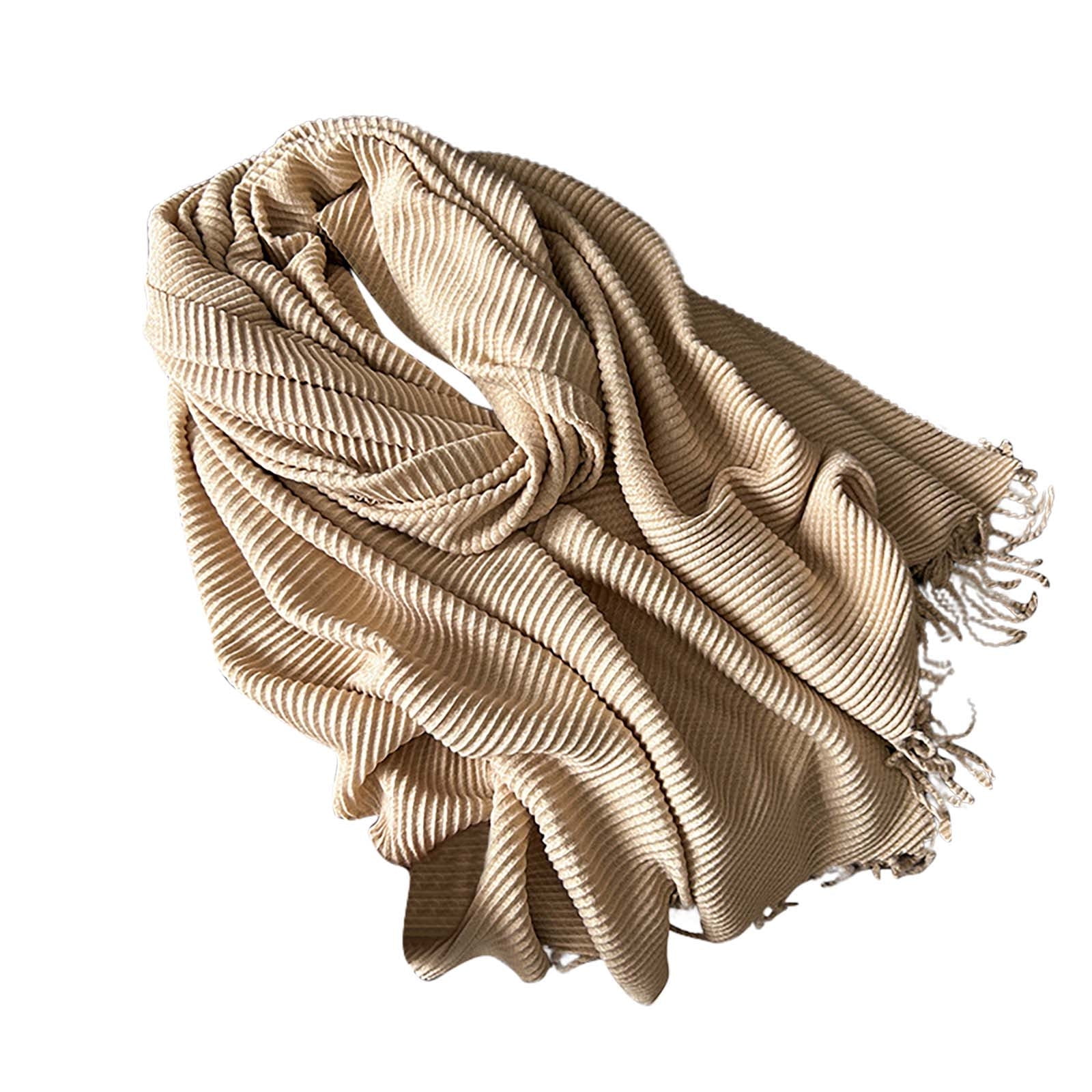 Gpaecead Scarf for Women - Soft Pure Color Winter Scarf, Womens Warm ...