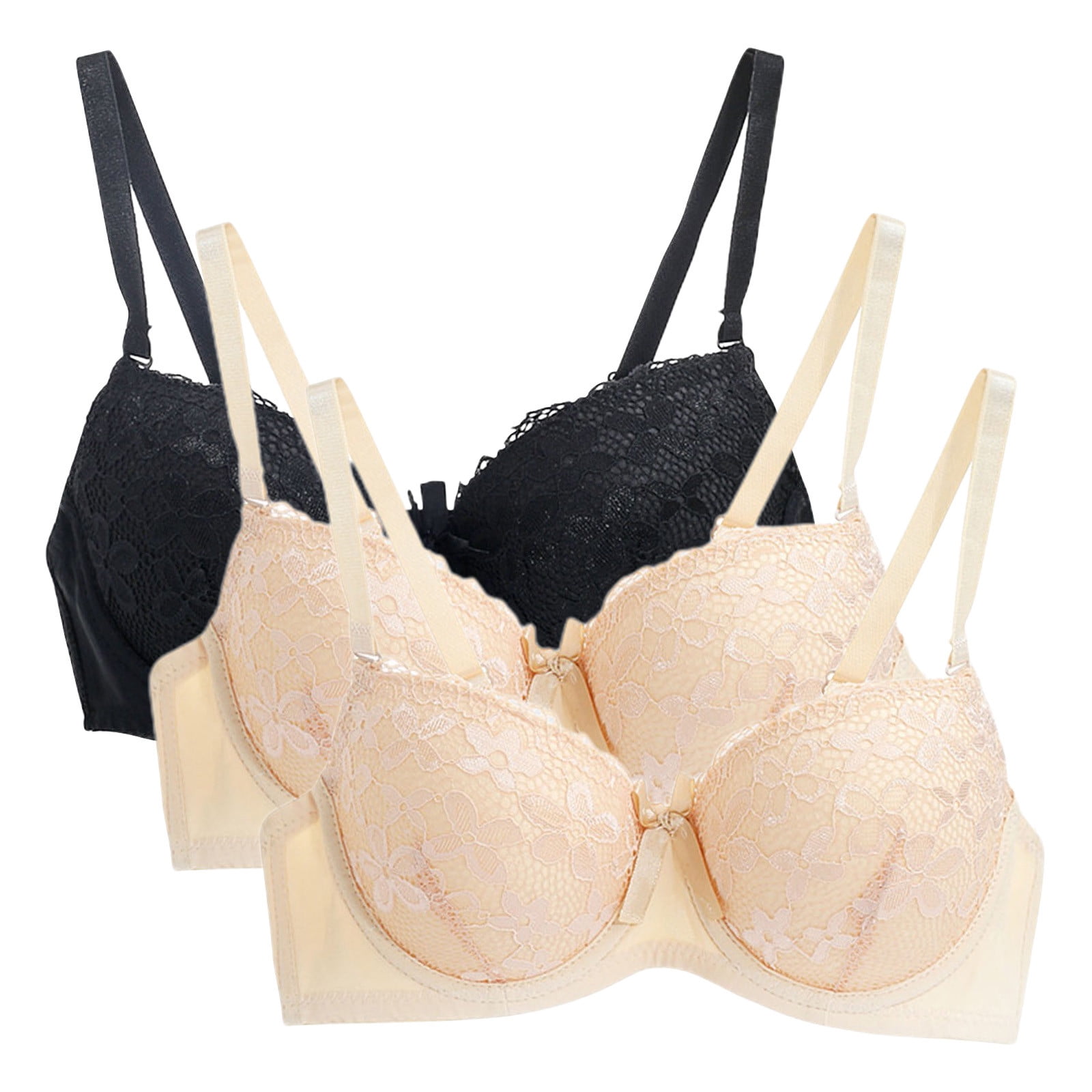 Gpaecead Womens Bra Seamless Bra Sexy Lace Oversized Bras Lace Bralette ...