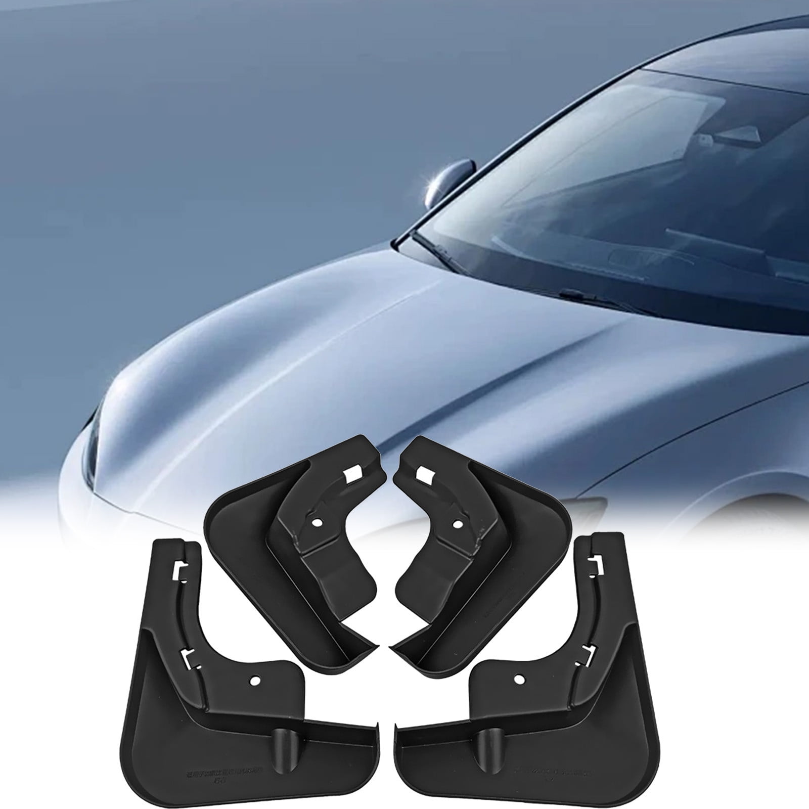YanYan Byd Tire Mudguard Set, Durable Material, Front and Rear ...