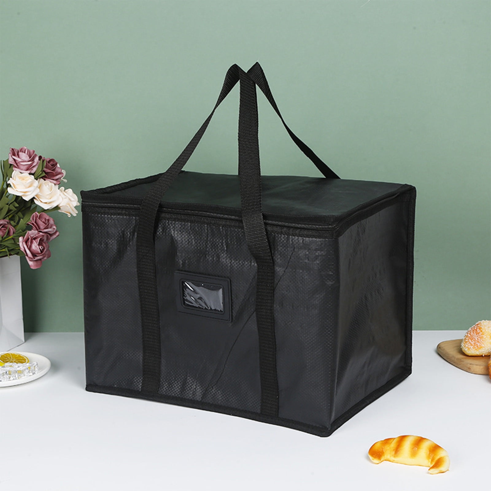 YanYan Insulated Grocery Bag, Foldable Lunch Bag for Food, Large Cooler ...