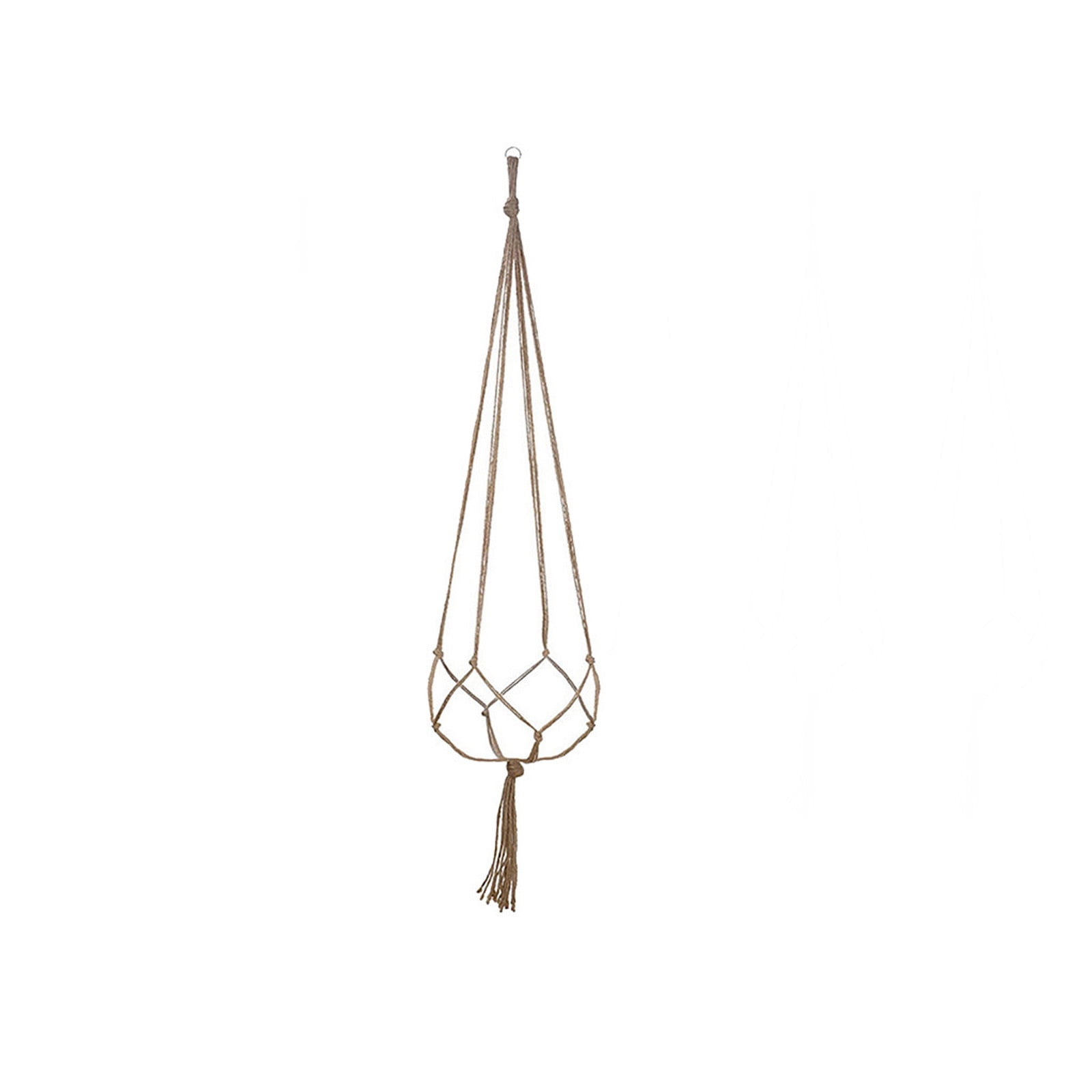 YanYan Macrame Plant Hanger, Cotton Fiber Rope Wall Decor, Hanging ...