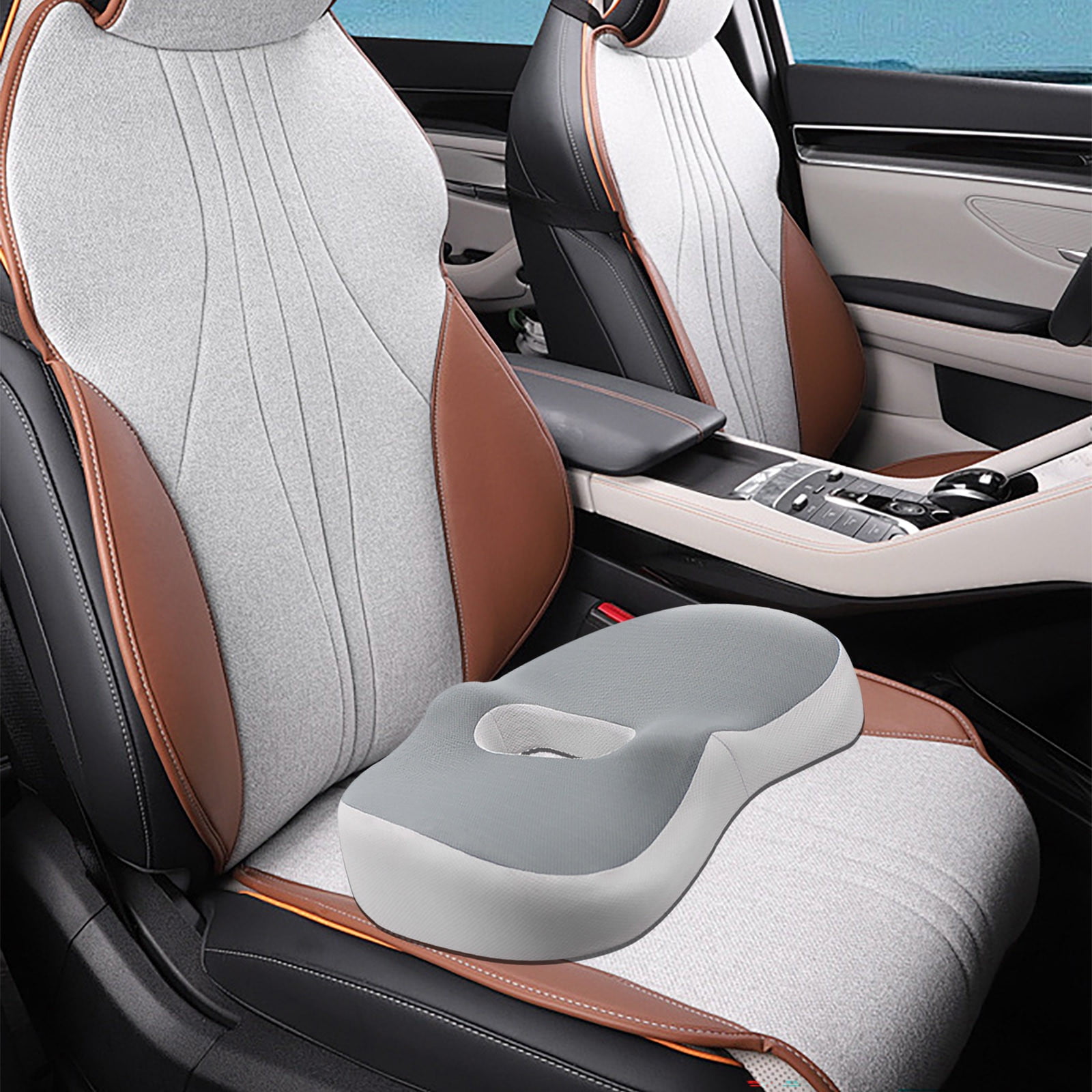 YanYan Orthopedic Seat Cushion, Pressure Relief Design, Ergonomic Foam ...