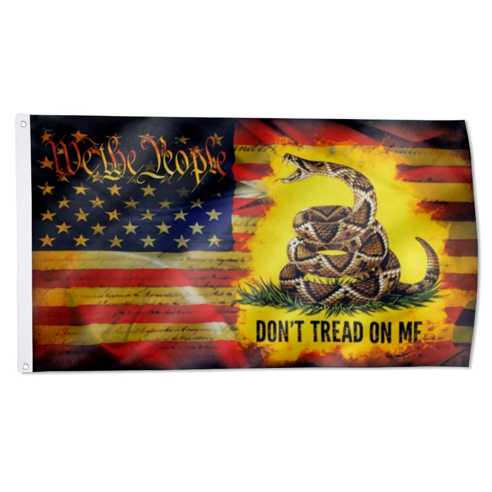 Yanbooch American Patriotic Gadsden We the People Flag Don't Tread On ...