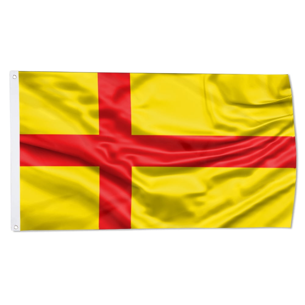Yanbooch Kalmar Union Flag banner with Grommets Man cave Decor 3x5Feet ...