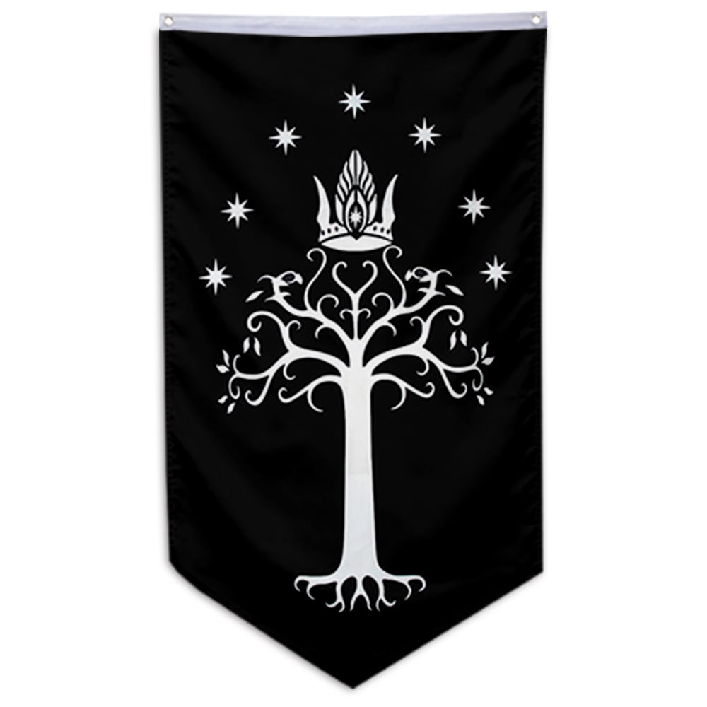 Yanbooch Lord of the Rings flag Tree of Gondor flags LOTR banner with ...