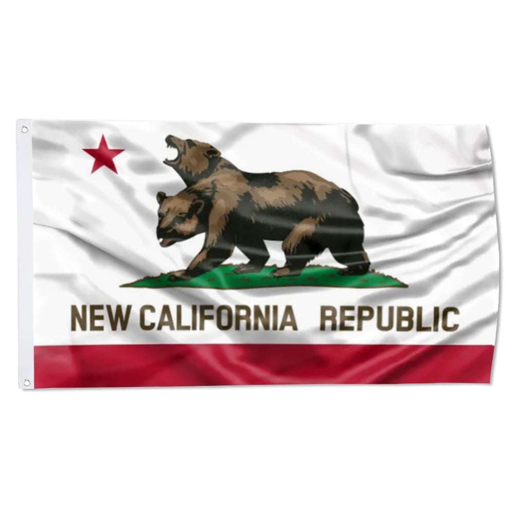 Yanbooch New California Republic Fallout Flag banner with Grommets Man ...