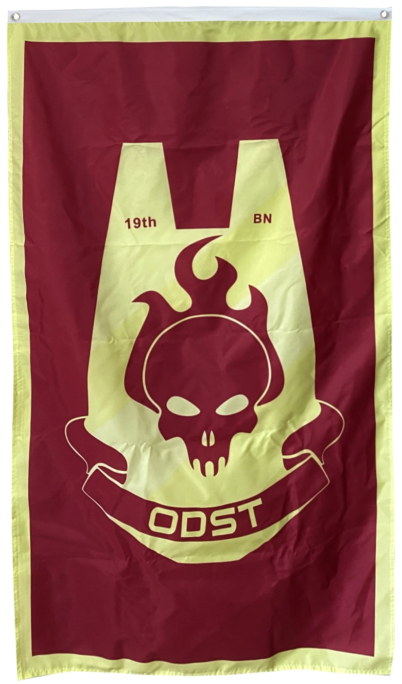 Yanbooch Orbital Drop Shock Troopers flag ODST Flags vertical banner ...