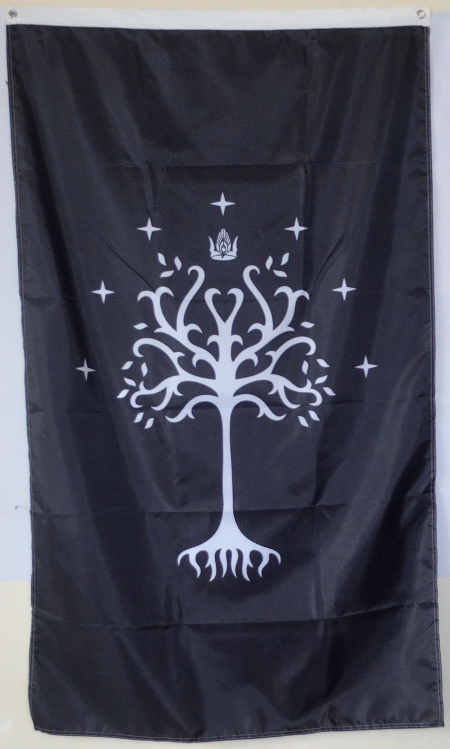 Yanbooch White Tree of Gondor Tolkien Hobbit Lord of the Rings flag ...