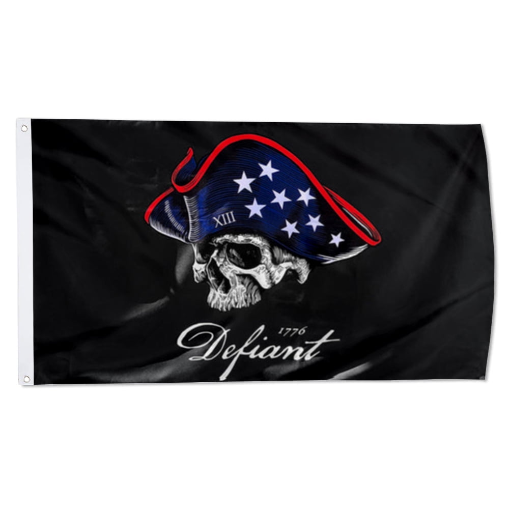 Yanbooch defiant flag 1776 XIII Flags banner with Grommets Man cave ...